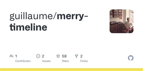 Github Guillaumemerry Timeline