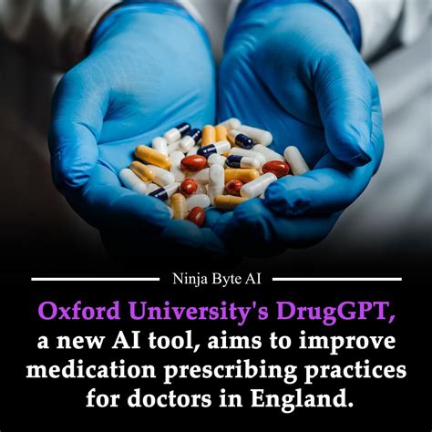 Ninja Byte Ai On Linkedin Oxford Oxforduniversity Gpt Ai Artificialintelligence Drugs