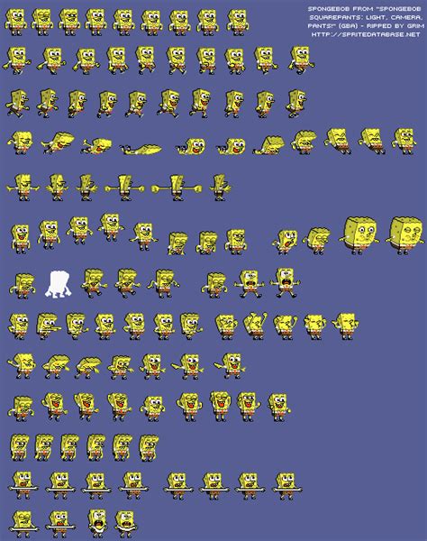 Sprites Bob Esponja