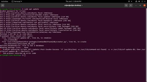 command line error message in terminal ask ubuntu
