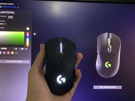 My Lighting On My New Mouse Isnt Changing With The App R Logitech