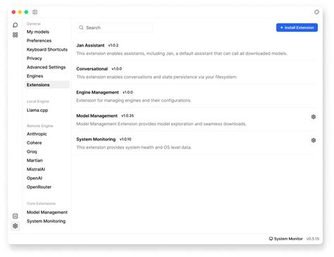 Extensions Overview Jan