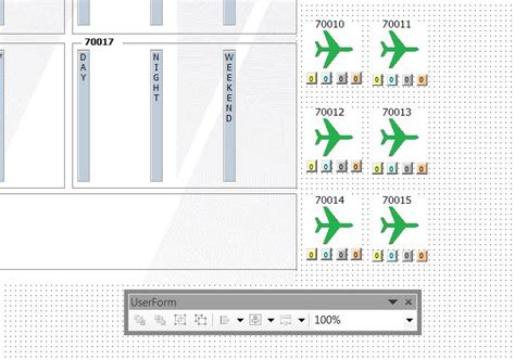 Excel Vba Partially Zoom In To The Designer Stack Overflow
