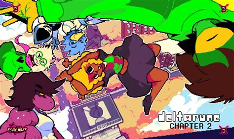 Kris Susie Ralsei Noelle Holiday Lancer And 1 More Deltarune