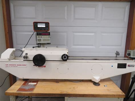 Mahr Sip 1002 M 40 000001 Ulm Laser Universal Length Measuring Machine Bullseye Calibration