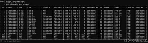 数据库练习：查询操作数据库查询练习 Csdn博客