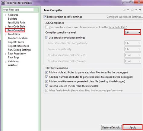 Java Compiler Level Does Not Match解决方法 Csdn博客