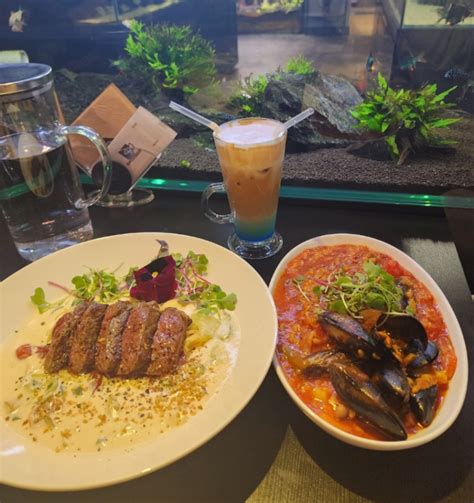 부천 물멍타임 수족관 레스토랑and카페 네이버 블로그