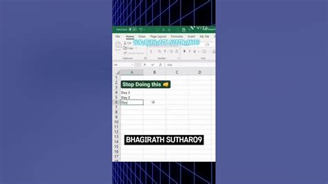 Excel Tips And Tricks Excel Formula Shorts Ytshorts Excel Excelshorts Shorts Youtube