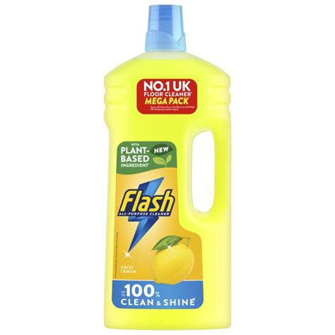 Flash All Purpose Cleaner Lemon Coshh Data Sheet At Lucas Hampton Blog