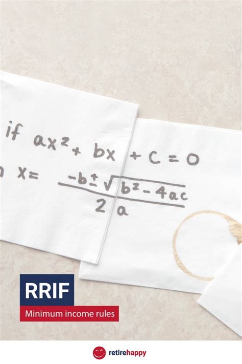 RRIF Minimum Income Rules