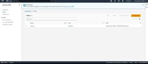 Julaha Zainab On Linkedin Day6 Sns Aws 45daysofcloud Simplenotificationservice