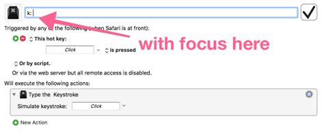 how to make a predefined macro with one keystroke action and a trigger questions and suggestions