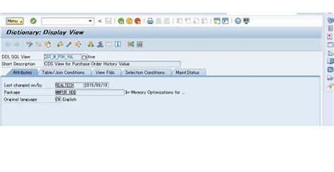 How To Find Ddl Source Name From Ddl View Name Sap Community