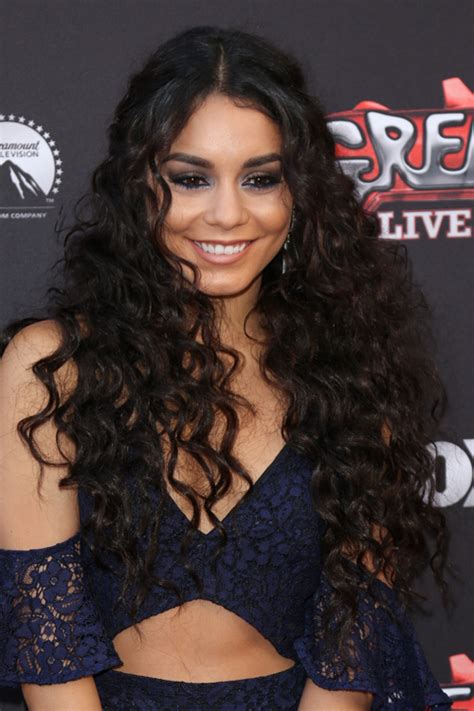 Vanessa Hudgens Natural Hair Curly