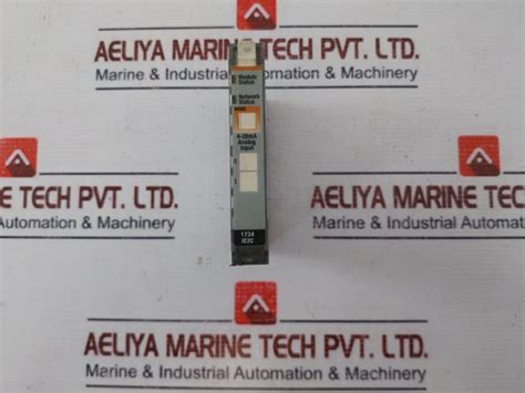 Allen Bradley 1734 Ie2c Analog Input Module 24v Aeliya Marine