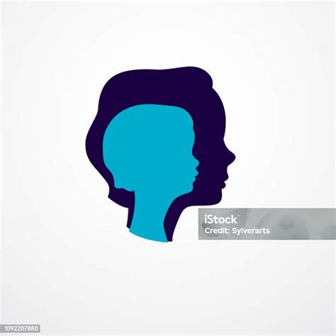 여자 성인 나이 년 개념 그림 아이 틴 여자 기간과 생활의 주기를 오래에서 성숙 성장과 노화 벡터 간단한 고전적인 아이콘 디자인입니다 노화에 대한 스톡 벡터 아트 및 기타