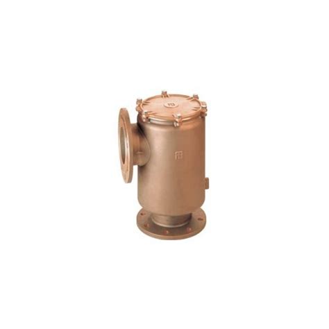 Filtro Depurazione In Bronzo Flangiato A Squadra Raccordi In Bronzo