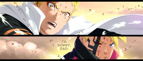 Im Sorry Dad Boruto Naruto Ng Chapter 66 Coloring Stayaliveplz