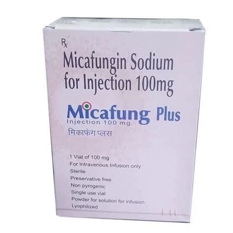 Micafungin Plus 100mg Antifungal Injection 100 Mgvial At ₹ 3000piece
