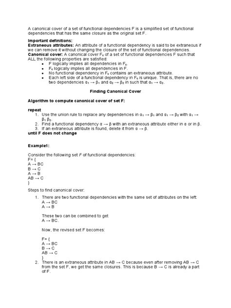canonical cover pdf mathematics mathematical logic