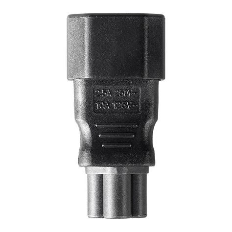 Iec 320 C14 Male To C7 Female Power Adapter And Grandado