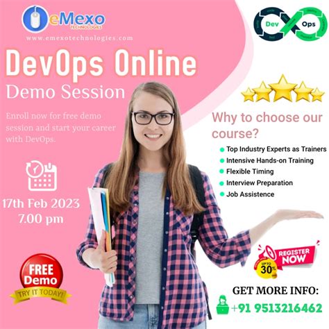 Devops Online Demo Session 17th Feb Template Postermywall