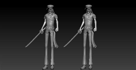 🏴‍☠️ Mr Momora Roger Pirates One Piece・ 3d File For 3d Printing・cults
