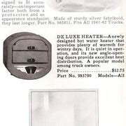 Harrison 1941 1946 Deluxe Heater Core Chevy Trucks Harrison H 01 46