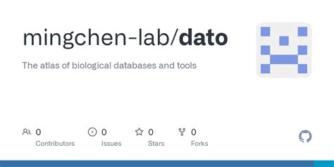 Github Mingchen Labdato The Atlas Of Biological Databases And Tools