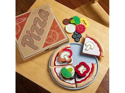 Melissa And Doug Pizza Play Food Set 42 Pcs