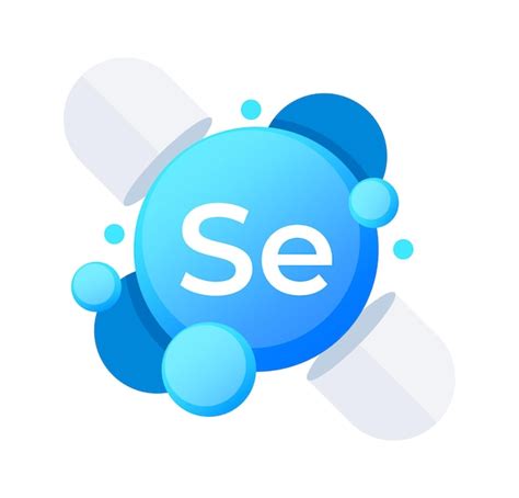 Premium Vector Minerals Selenium Se And Vitamin For Health Chemical Element Of Periodic Table
