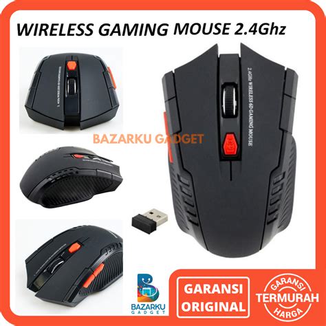 Jual Mouse Wireless Gaming Mouse 6d Usb 2 4ghz Wireless Mouse Gaming