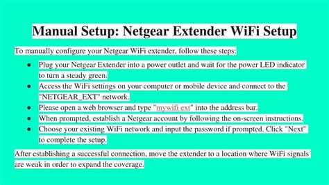 Ppt Netgear Extender Wifi Setup Powerpoint Presentation Free Download Id 12614492