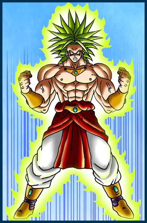 Broly Lssj By Dbzwarrior On Deviantart