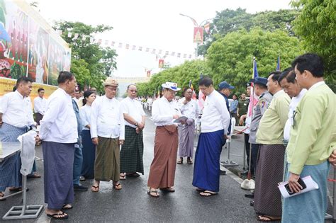 မန္တလေးမြို့ လေးပြင်လေးရပ်ရှိ ဆရာတော် သံဃာတော် ၁၀၂၇၂ ပါးအား လှူဖွယ်ပစ္စည်းများနှင့် နဝကမ္မအလှူင