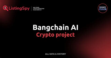 Bangchain Ai Crypto Project Bangchain Token Listings Events Analysis