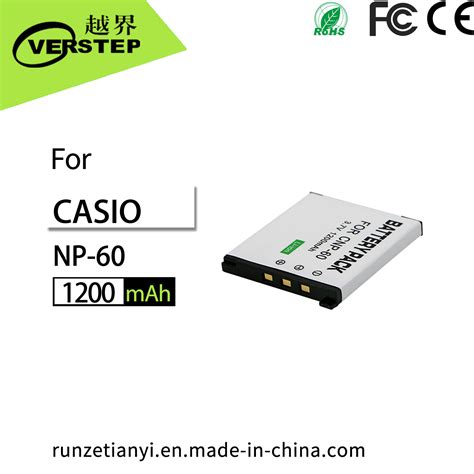 V MAh Lithium Ion Battery Pack Np Cnp For Casio Exilim Ex S Ex Z Ex Z China
