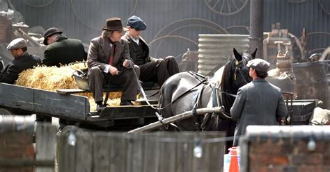 Aidan Gillen Spotted Filming First Scenes On Peaky Blinders Set