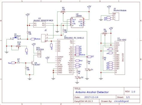 制作一款arduino酒精检测仪的设计 少儿编程