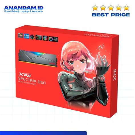 Jual Adata Xpg Spectrix D50 White Ddr4 32gb 2x16gb Rgb 3600mhz Shopee Indonesia