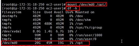 Raid5 Array Configuration And Mount It To An Amazon Ec2 Instance As The Additional Storage