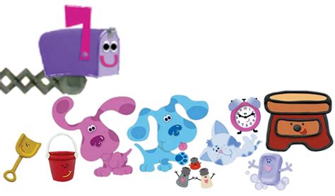 Blues Clues Characters Png 2 By Alcandhigurashifan On Deviantart