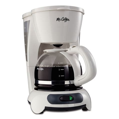 Sunbeam Mr Coffee 4 Cup 220 Volt 240 Volt 50 Hz White Color Coffee