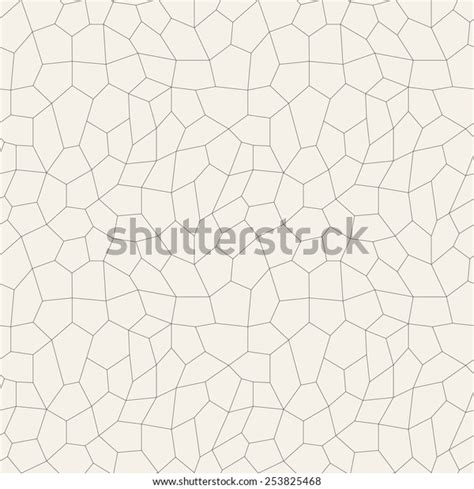 Vector Seamless Pattern Irregular Abstract Grid Stock Vector Royalty Free 253825468 Shutterstock