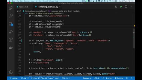 52 Productivity — Auto Formatting Python Code Ch4ds Youtube