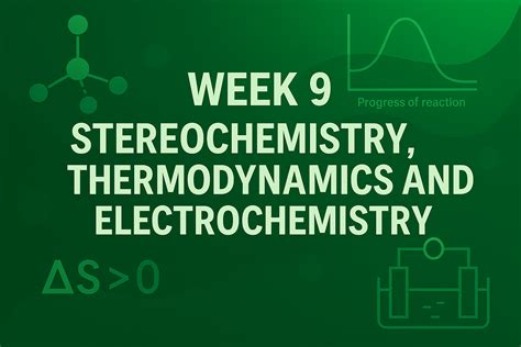Week 9 Cognitive Loading Spatial Geometry And Systems Equilibrium Stereochemistry