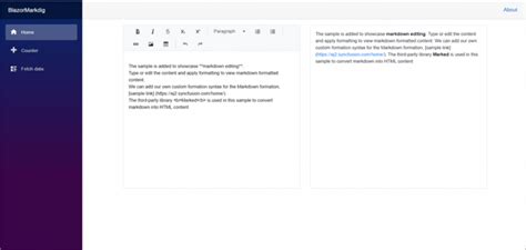 Blazor Live Preview Markdown Editors Content Using Markdig Library Syncfusion Blogs