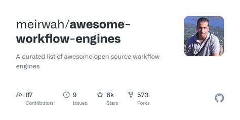 GitHub Meirwah Awesome Workflow Engines A Curated List Of Awesome Open Source Workflow Engines