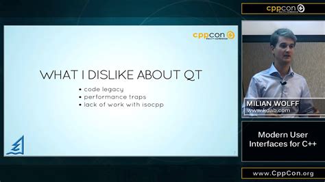 Cppcon 2015 Milian Wolff Modern User Interfaces For C” Youtube